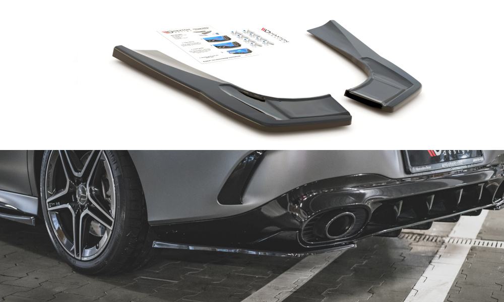 Zadnji stranski podaljšek - splitter Mercedes CLA 35 / 45 AMG C118 19-