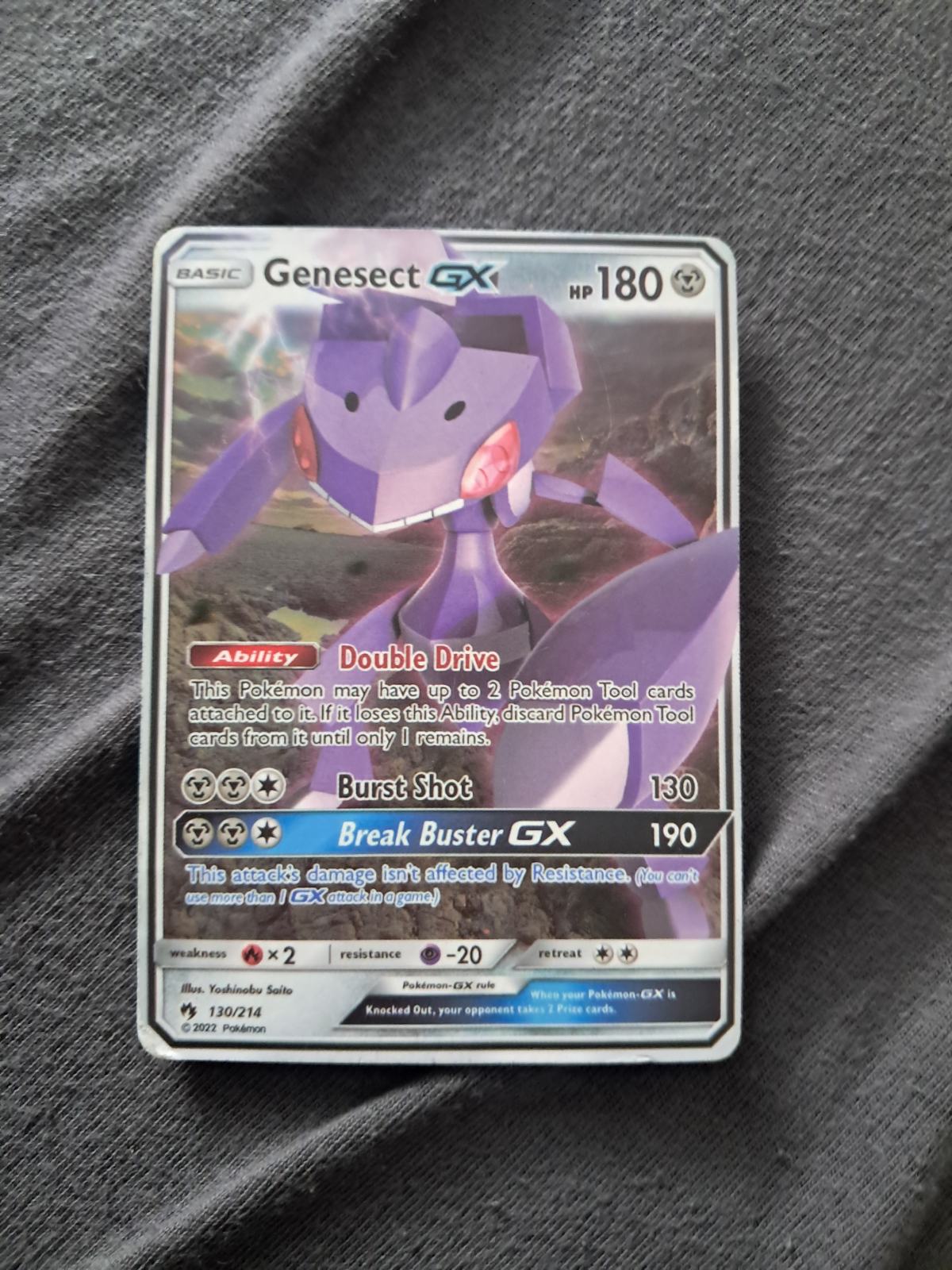 Pokemon kartica genesect gx