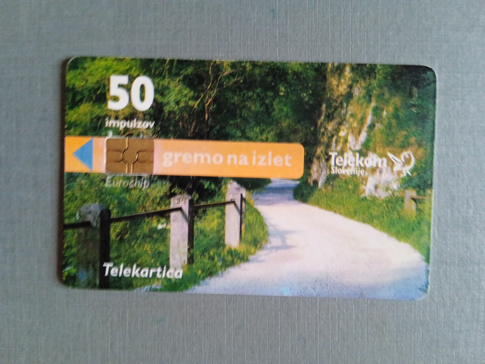 Telekartica,Telekom Slovenije.Mejna reka Idrija