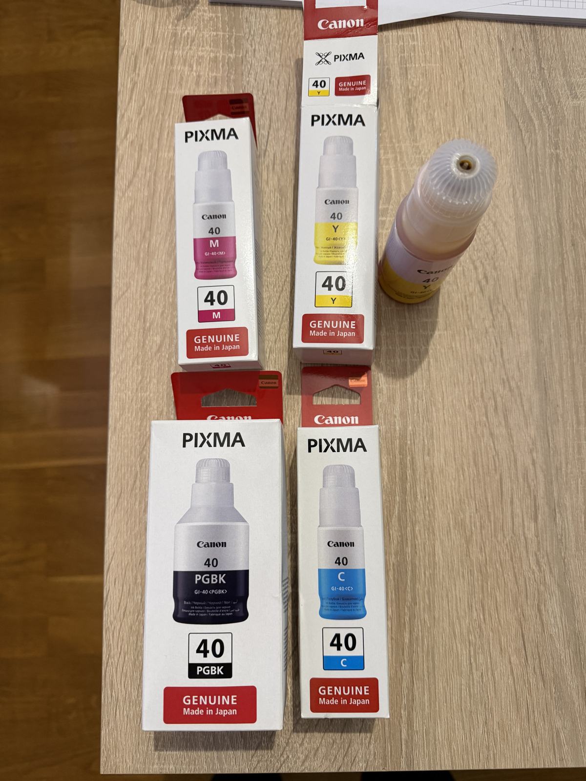 canon črnila Pixma 40 komplet