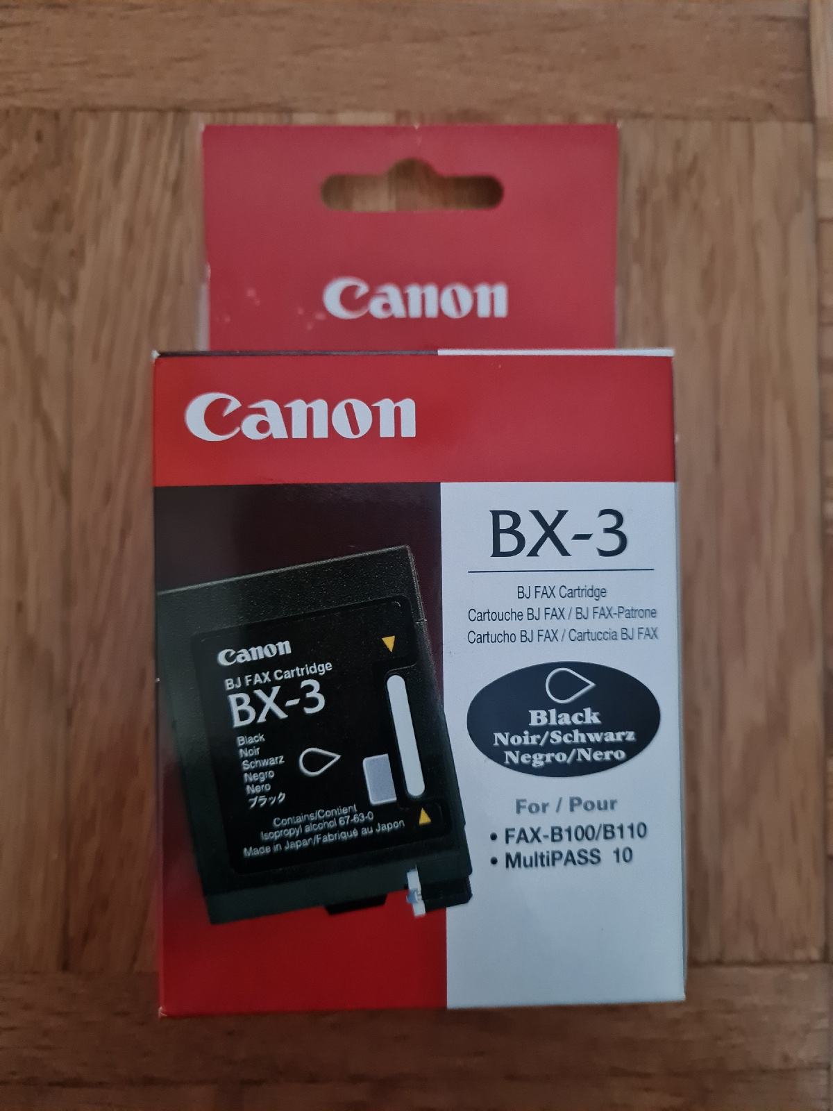 Kartuša Canon BX-3 Črna