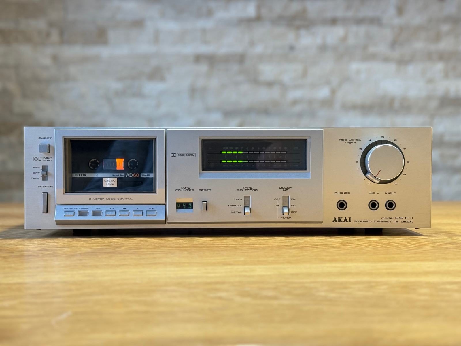 AKAI CS-F11, kasetofon, kasetar