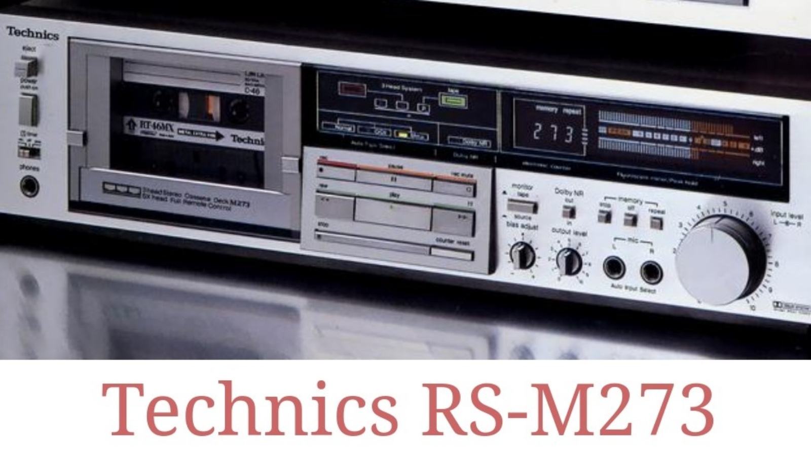 Technics RS-M273 KUPIM cassette deck RS-M 273 kasetna komponenta