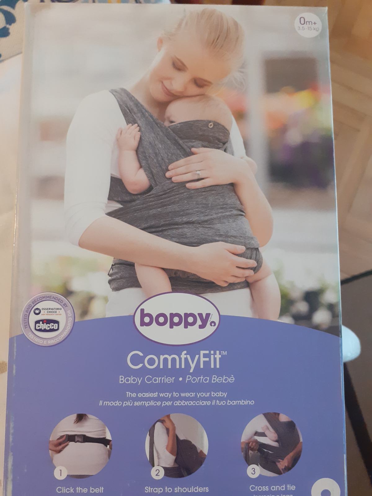 Baby Carrier Boppy ComfyFit + podarim baby sling Mini monkey