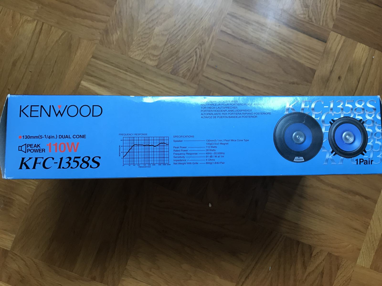 Originalno zapakirani (še neodprti) Kenwood zvočniki