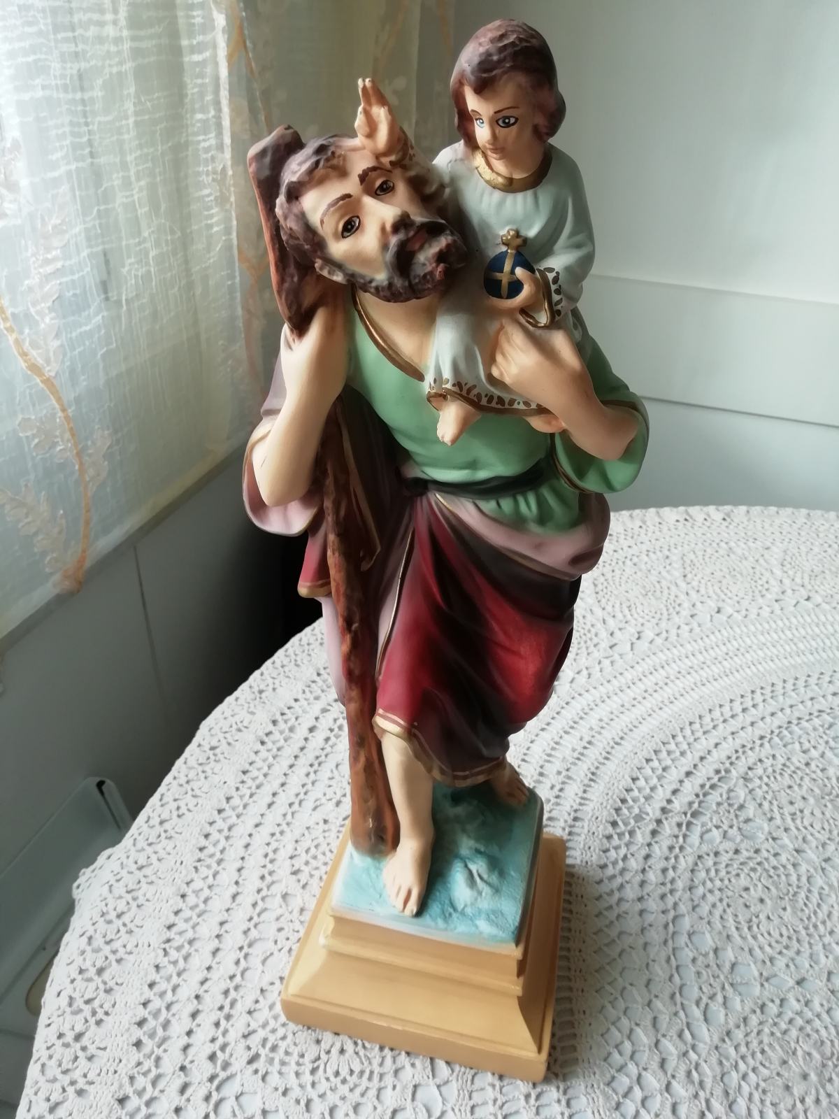 Kip Sv. Jožef z Jezusom, viš. 45 cm