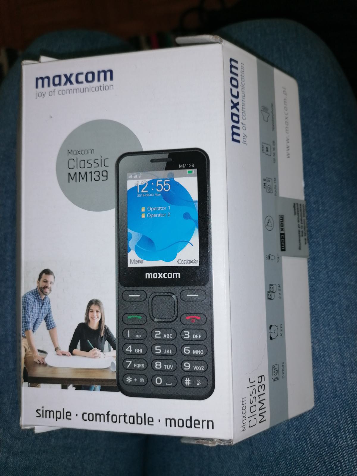 Klasični telefon - nov nerabljen maxcom Classic MM139