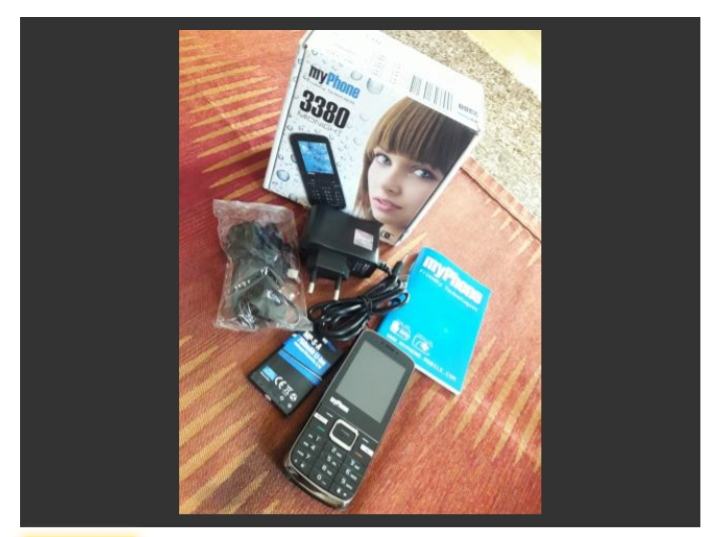MyPhone 3380 dual sim.
