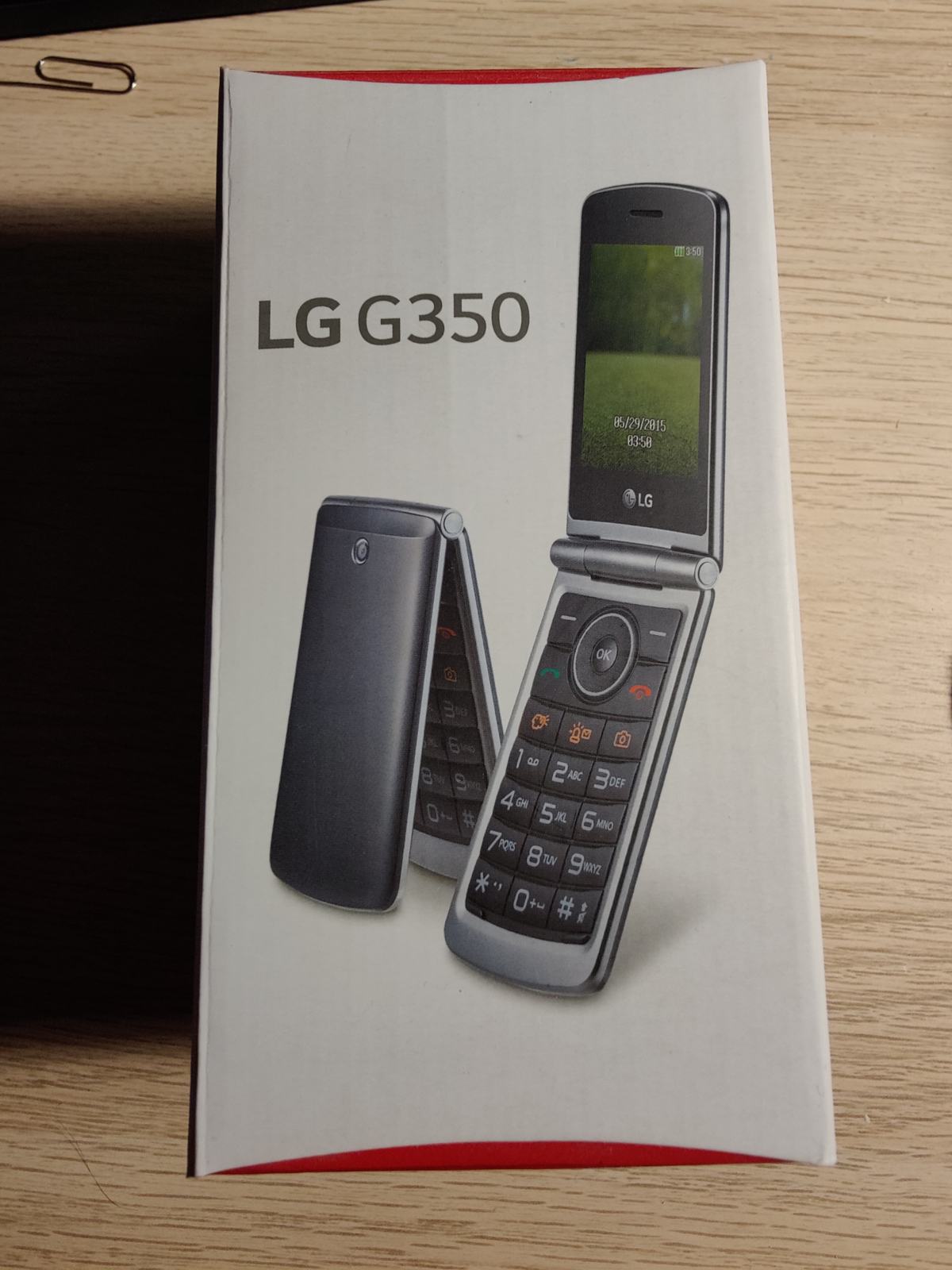 Telefon LG G350 z velikimi tipkami, brezhibno delujoč