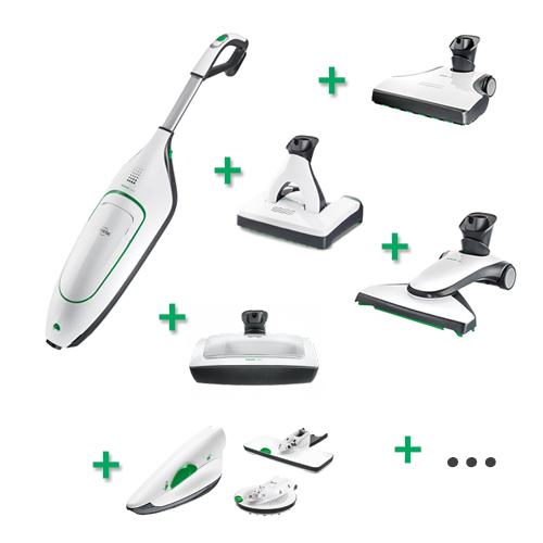 sesalec Vorwerk VK 200 - komplet