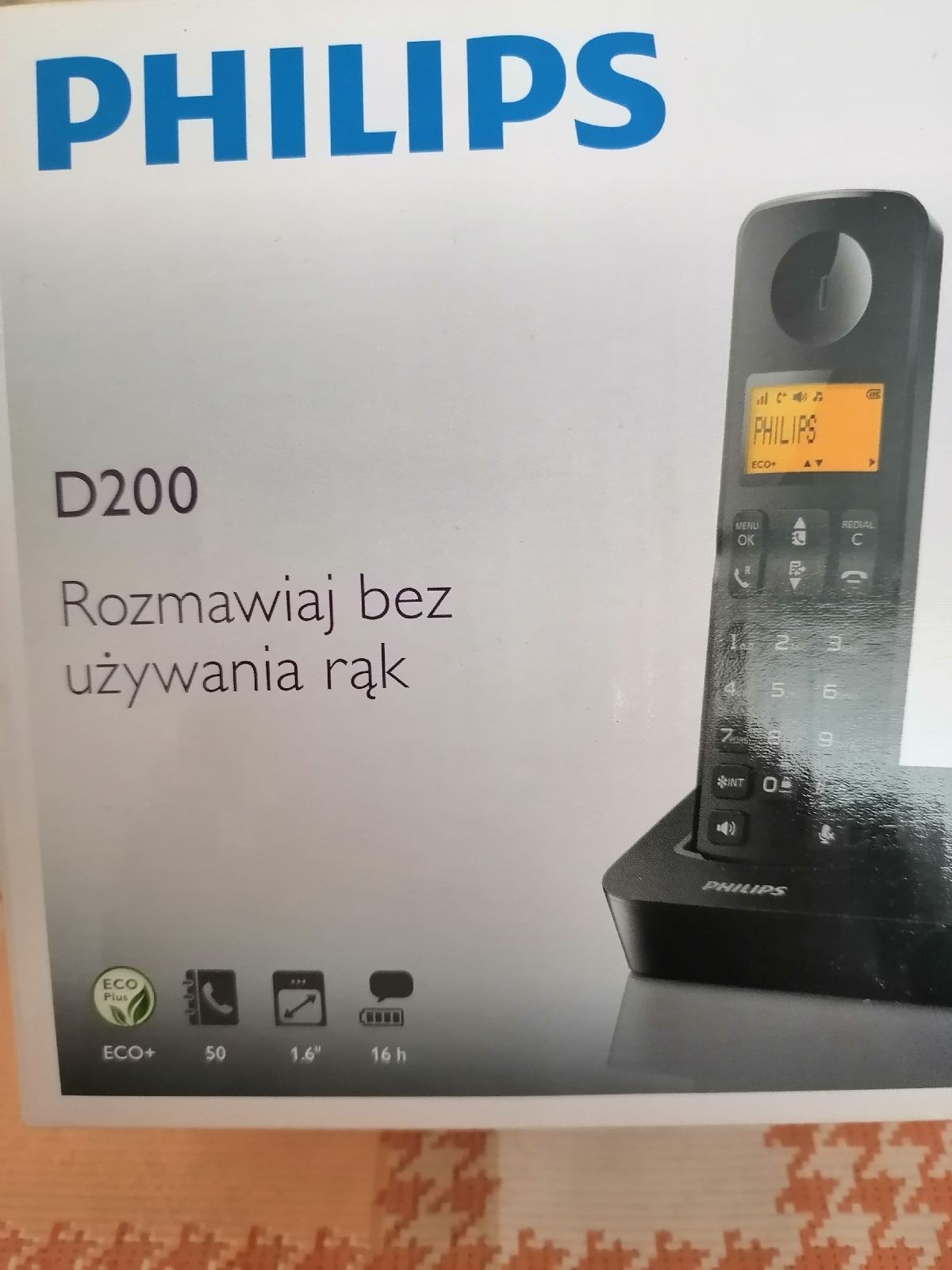 Klasični telefon PHILIPS D200