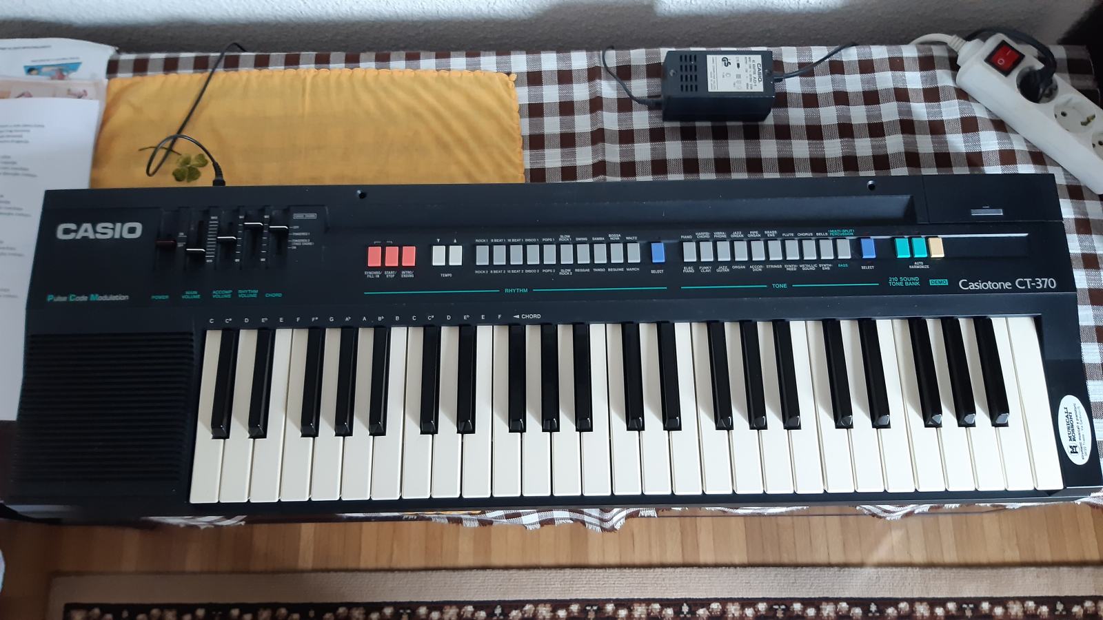 klaviatura Casio CT-370