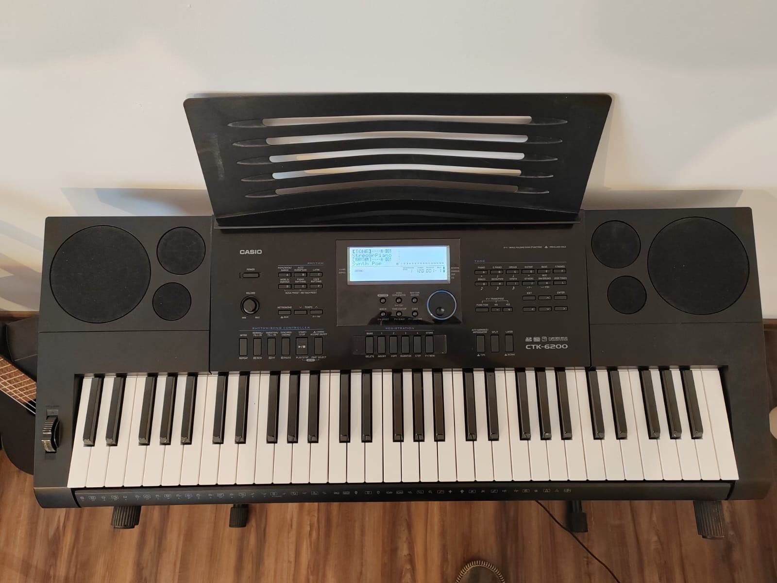 Klaviatura Casio CTK 6200