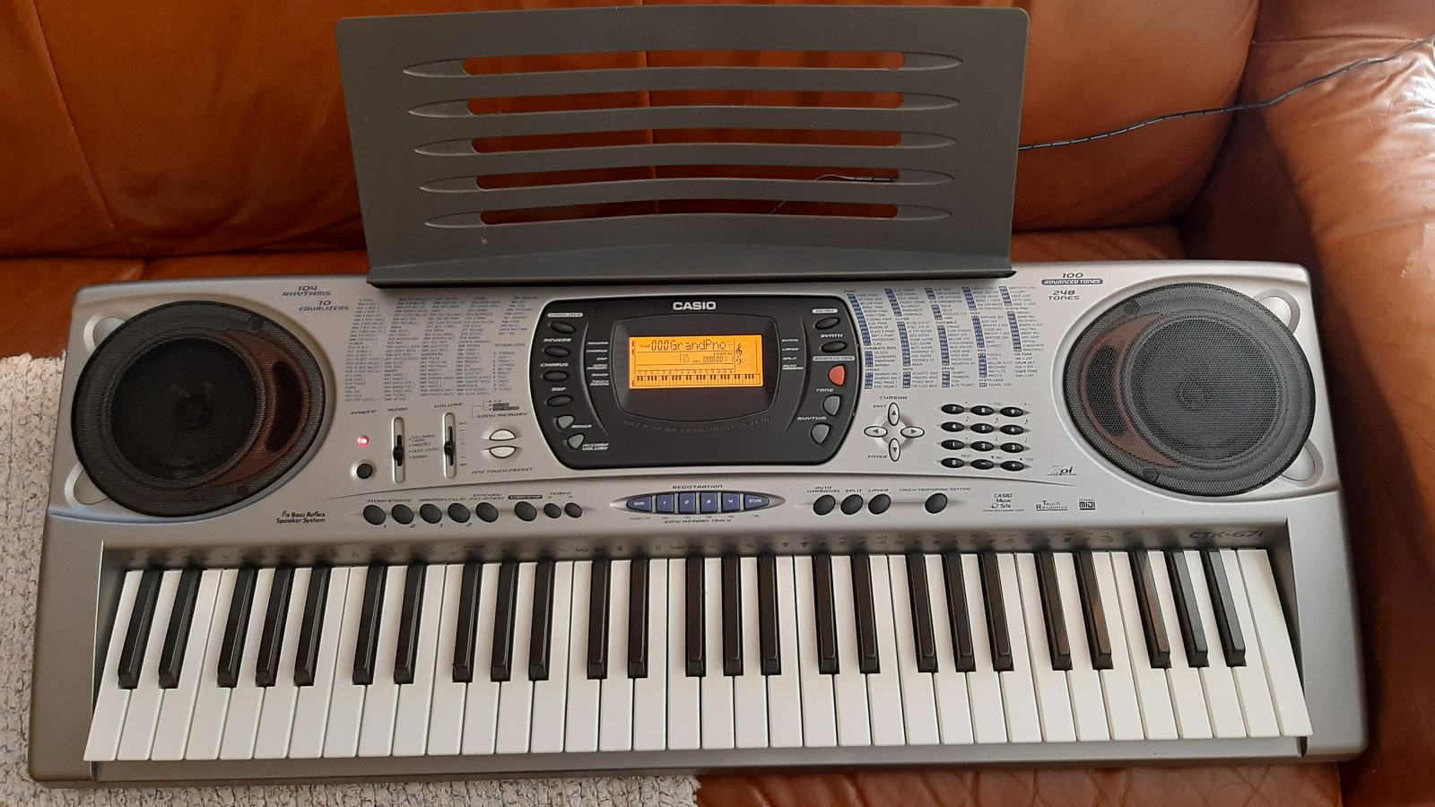 Klaviatura CASIO CTK-671