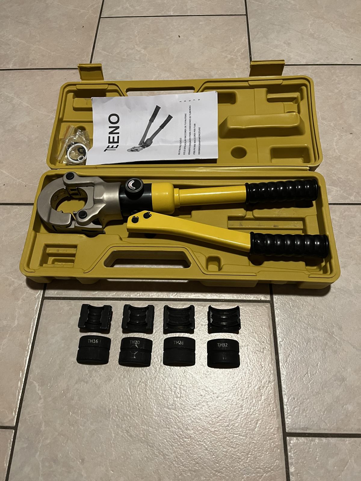 Klešče za PEX Aluplast TH16, TH20, TH26, TH32