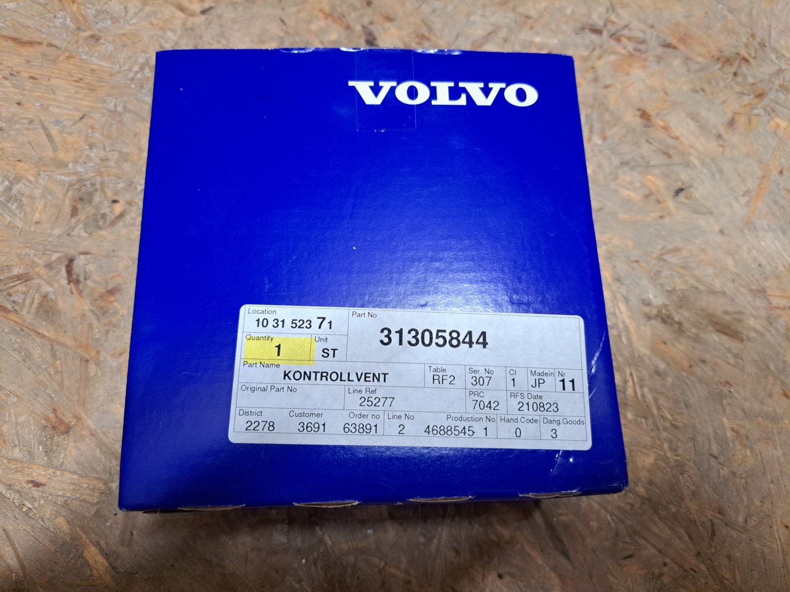 Ventil za kompresor klime VOLVO 31305844