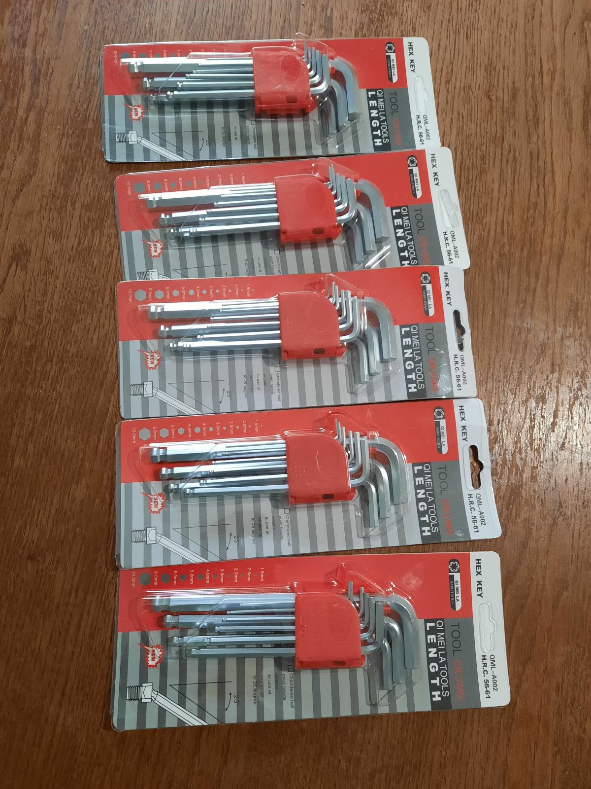 Inbus ključi, garnitura