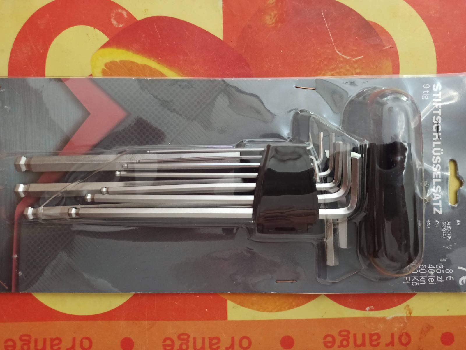 Komplet inbus ključev