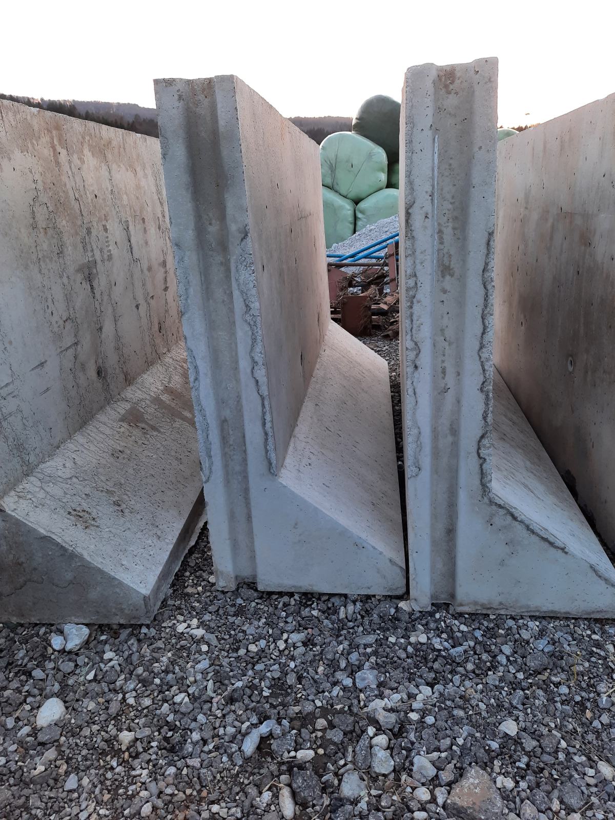 Betonski elementi za silose skarpe
