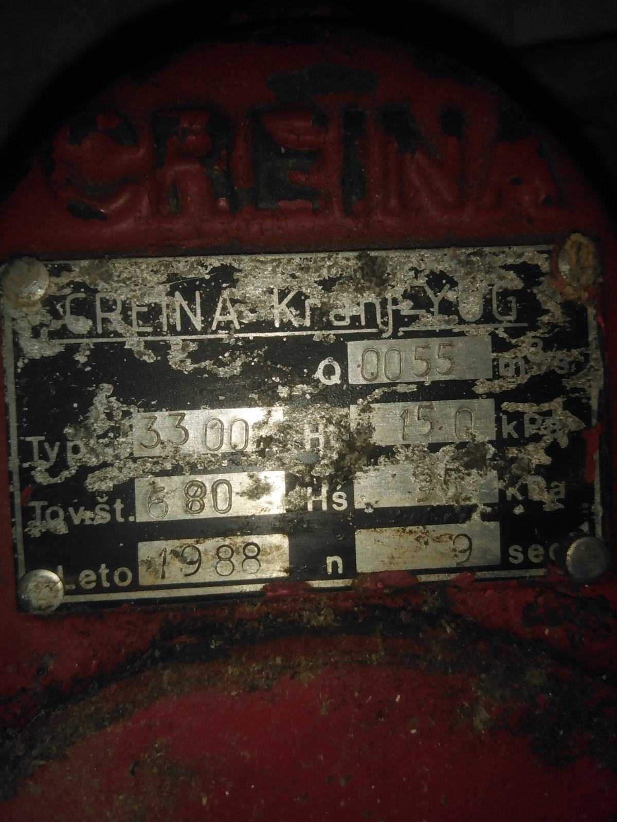 Črpalka CREINA 3300