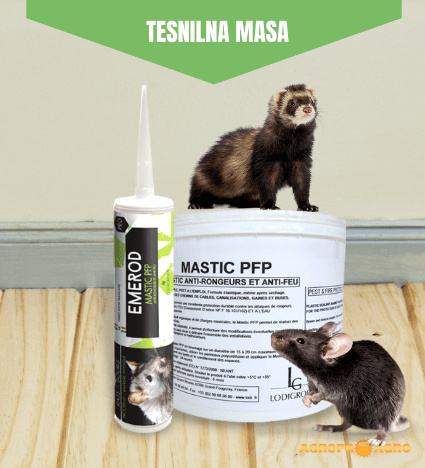 Emerod mastic pfp tesnilna maska za zaščito pred glodavci
