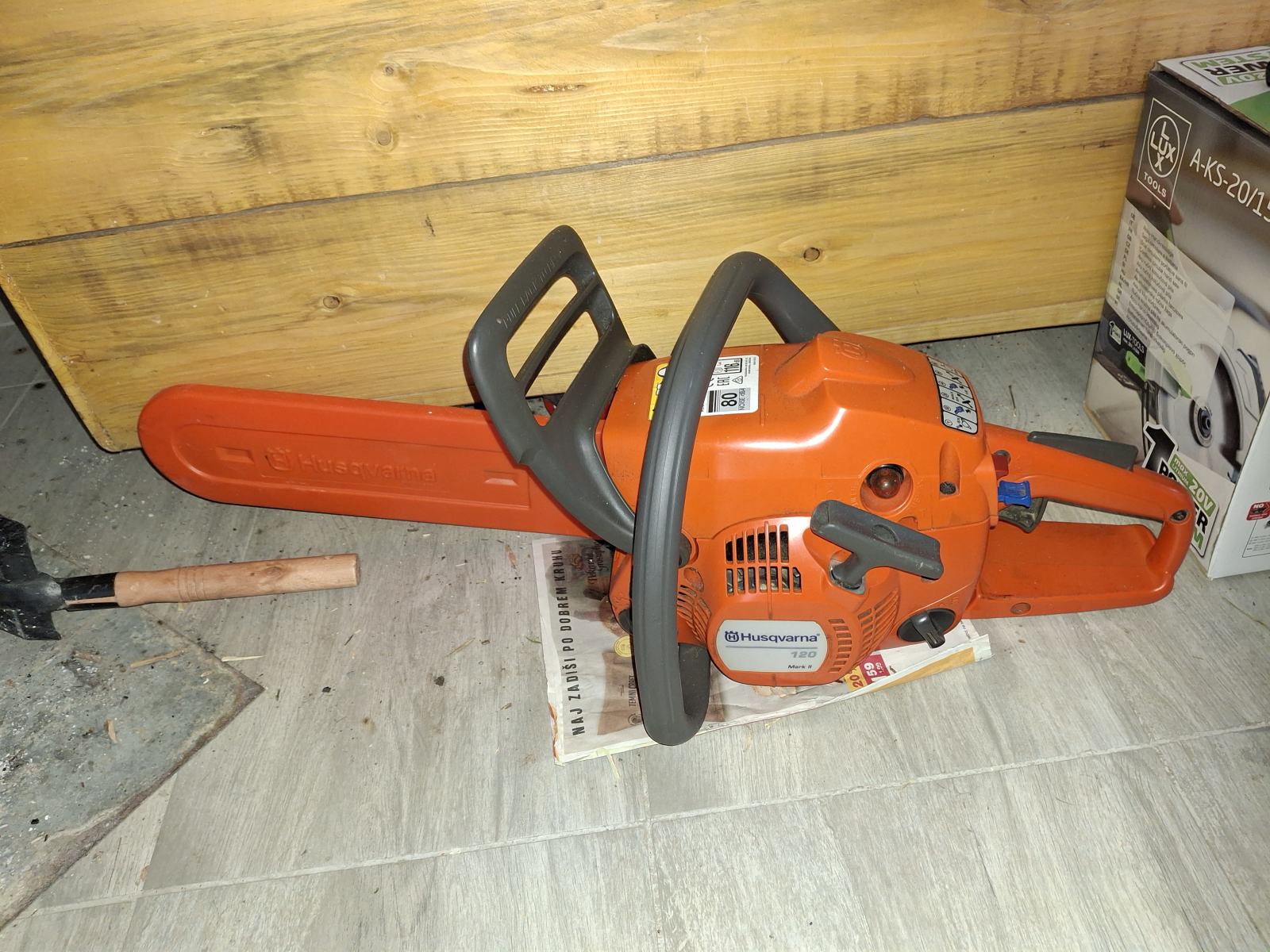 Motorka Huskvarna 120 Mark II