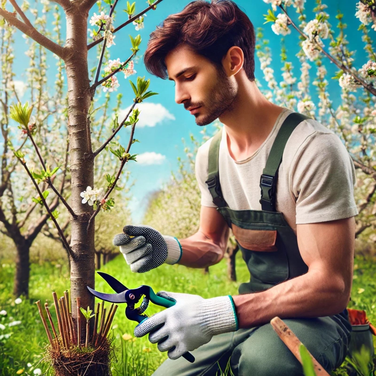 Obrezovanje in cepljenje sadja