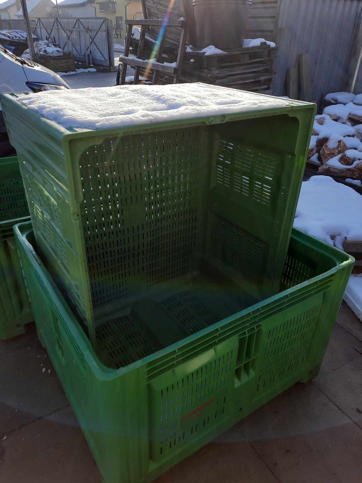 Plastične BOX palete (120x110)