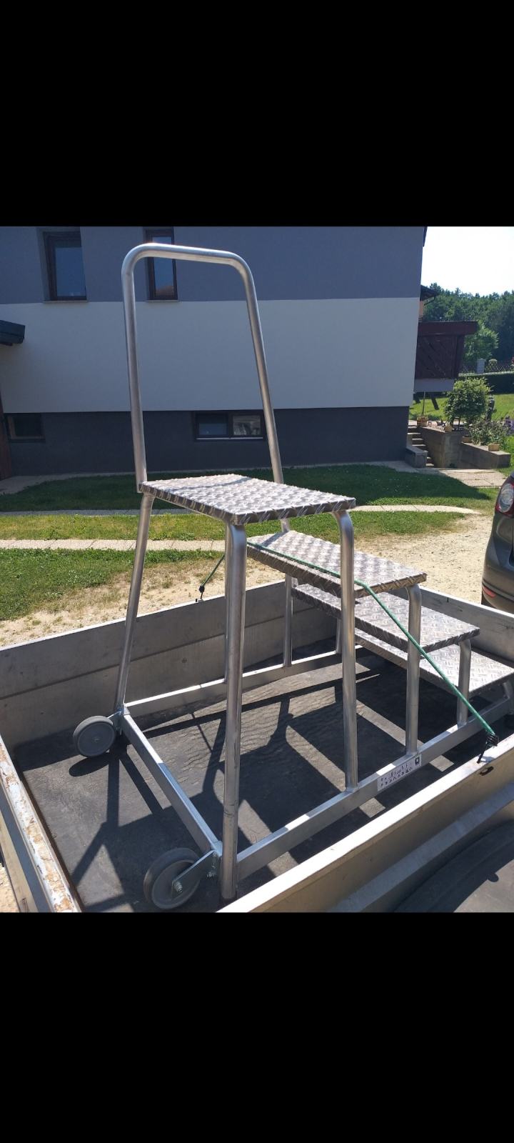 Premična lestev, stopnice, oder