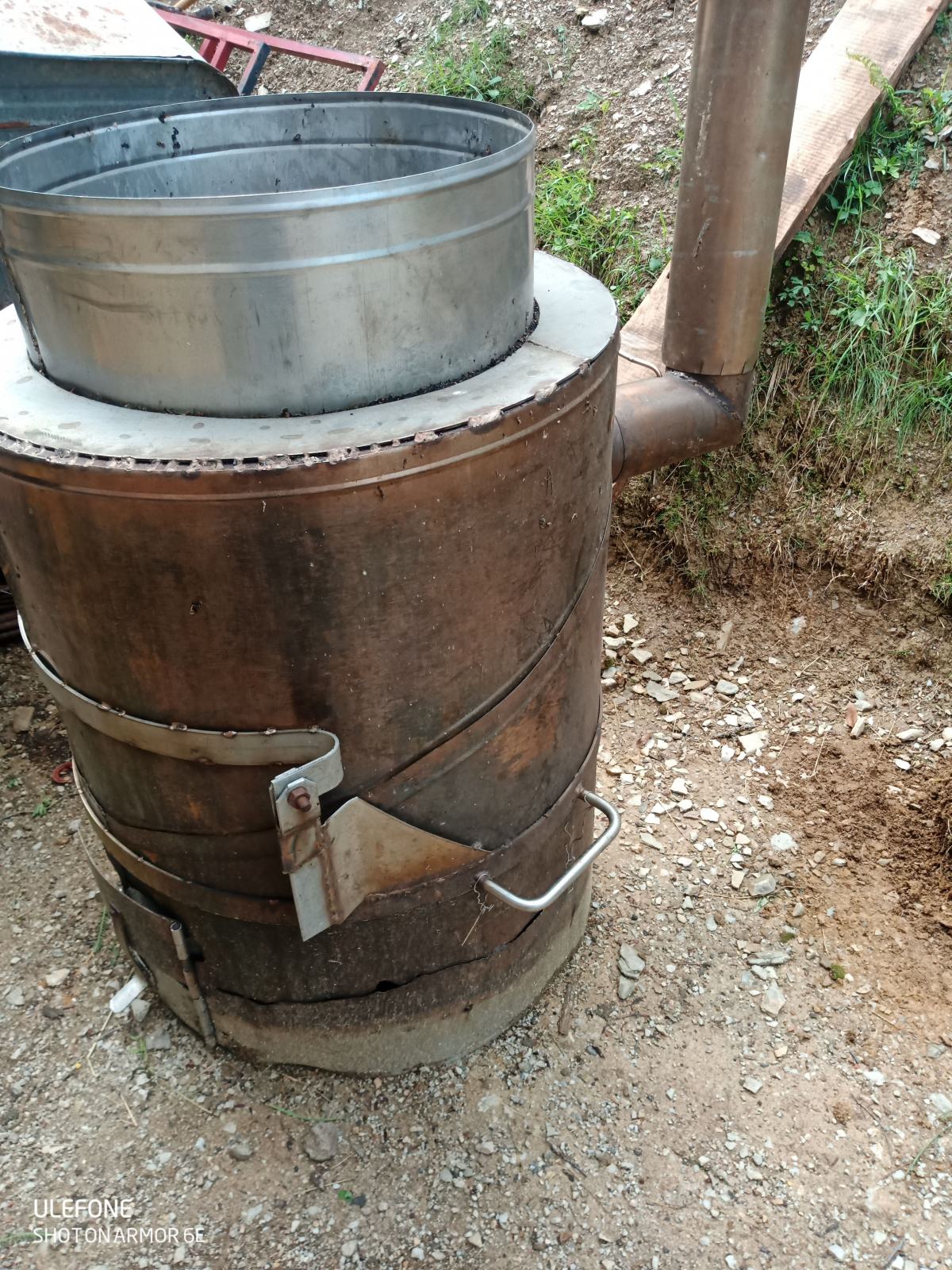prodam doma narejen kotel 100l