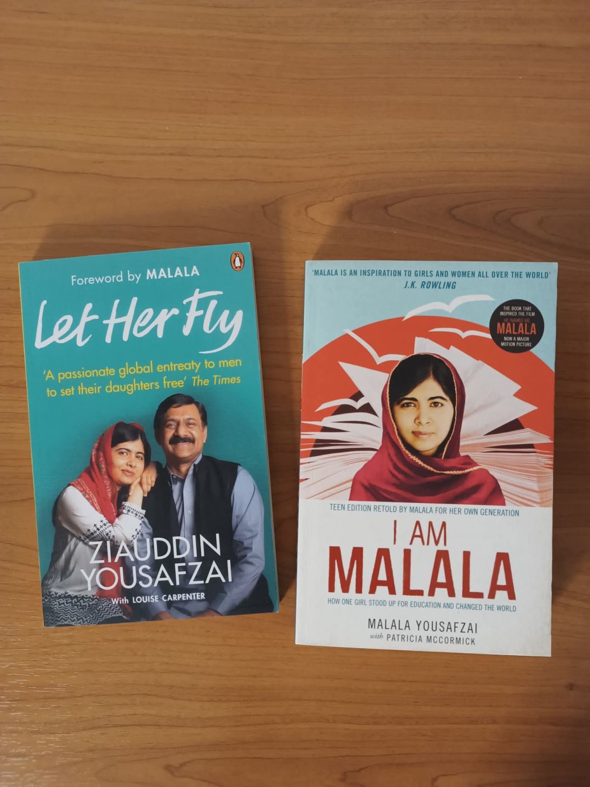 I am Malala in Let her fly