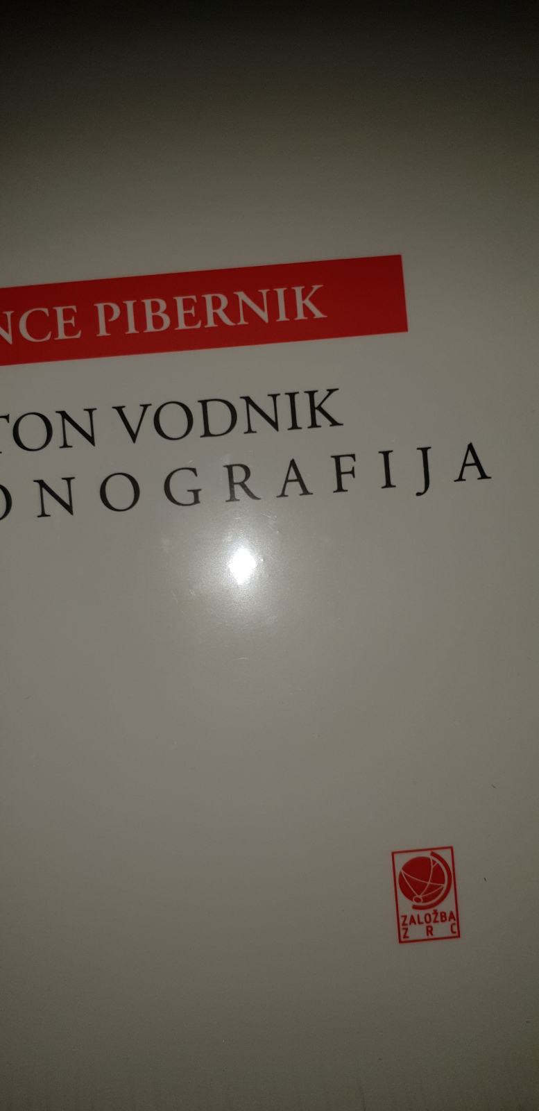 ANTON VODNIK MONOGRAFIJA F. PIBERNIK