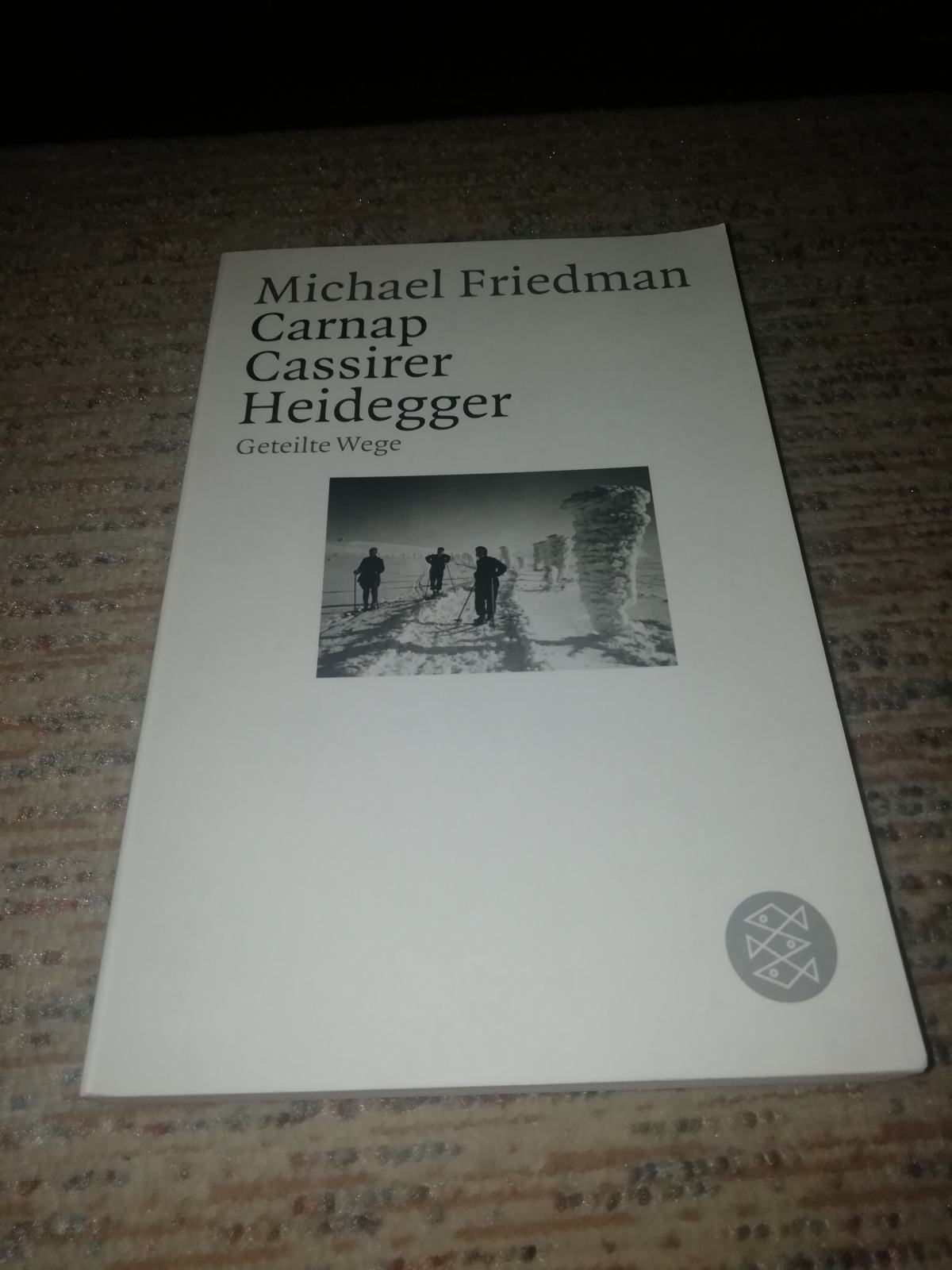 Carnap, Cassirer, Heidegger
