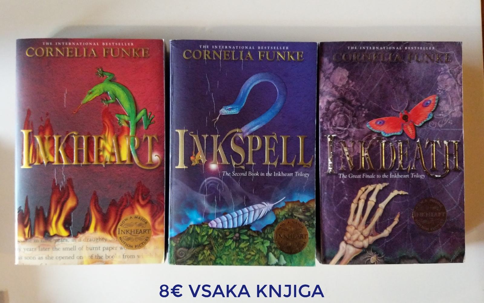 Cornelia Funke: Inkheart, Inkspell, Inkdeath