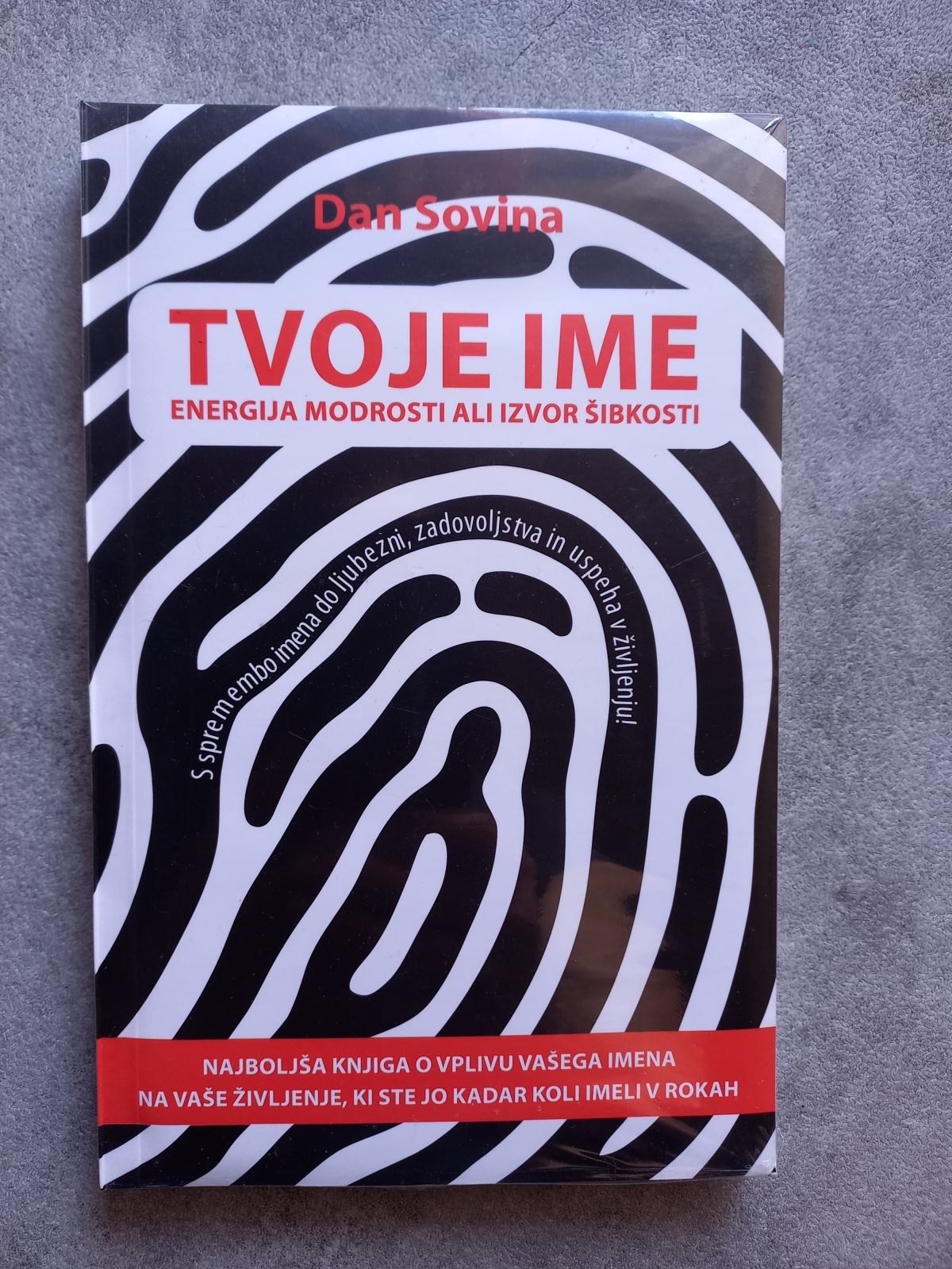 Dan Sovina: Tvoje ime
