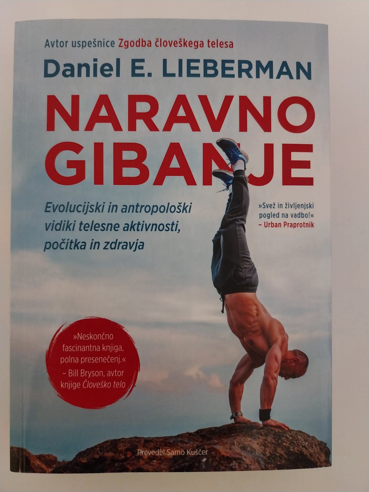 Daniel E. Lieberman: Naravno gibanje