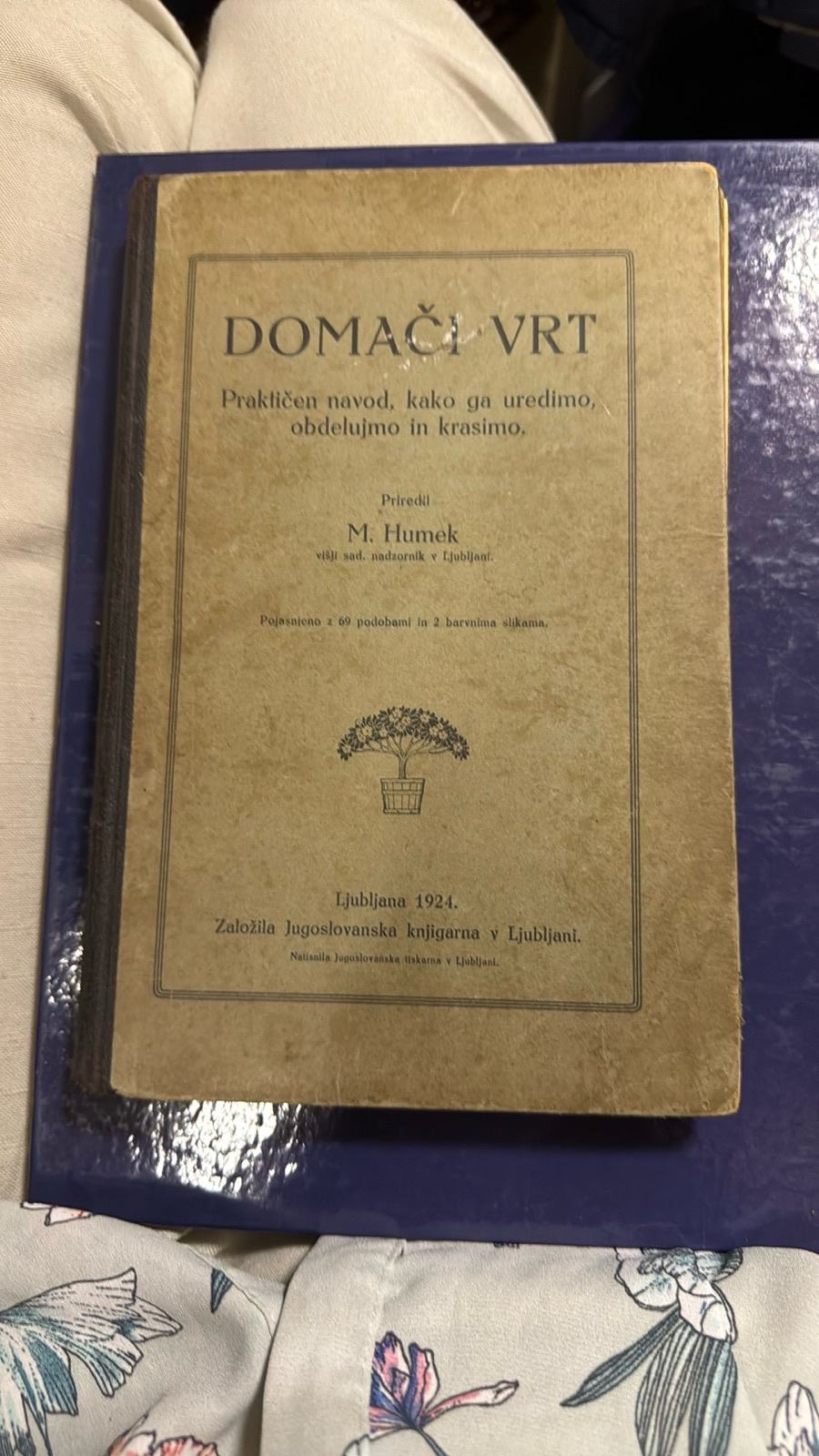 Domači vrt, M. Humek, 1924
