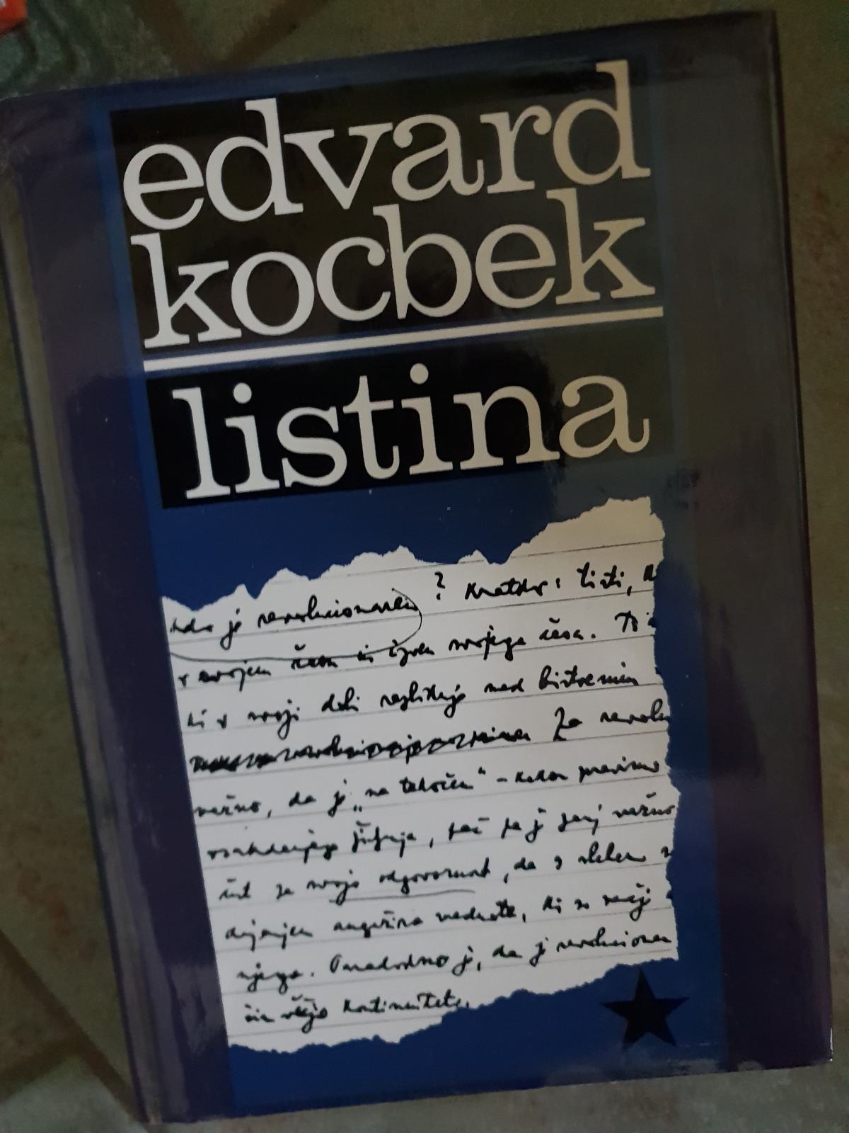 EDVARD KOCBEK-LISTINA