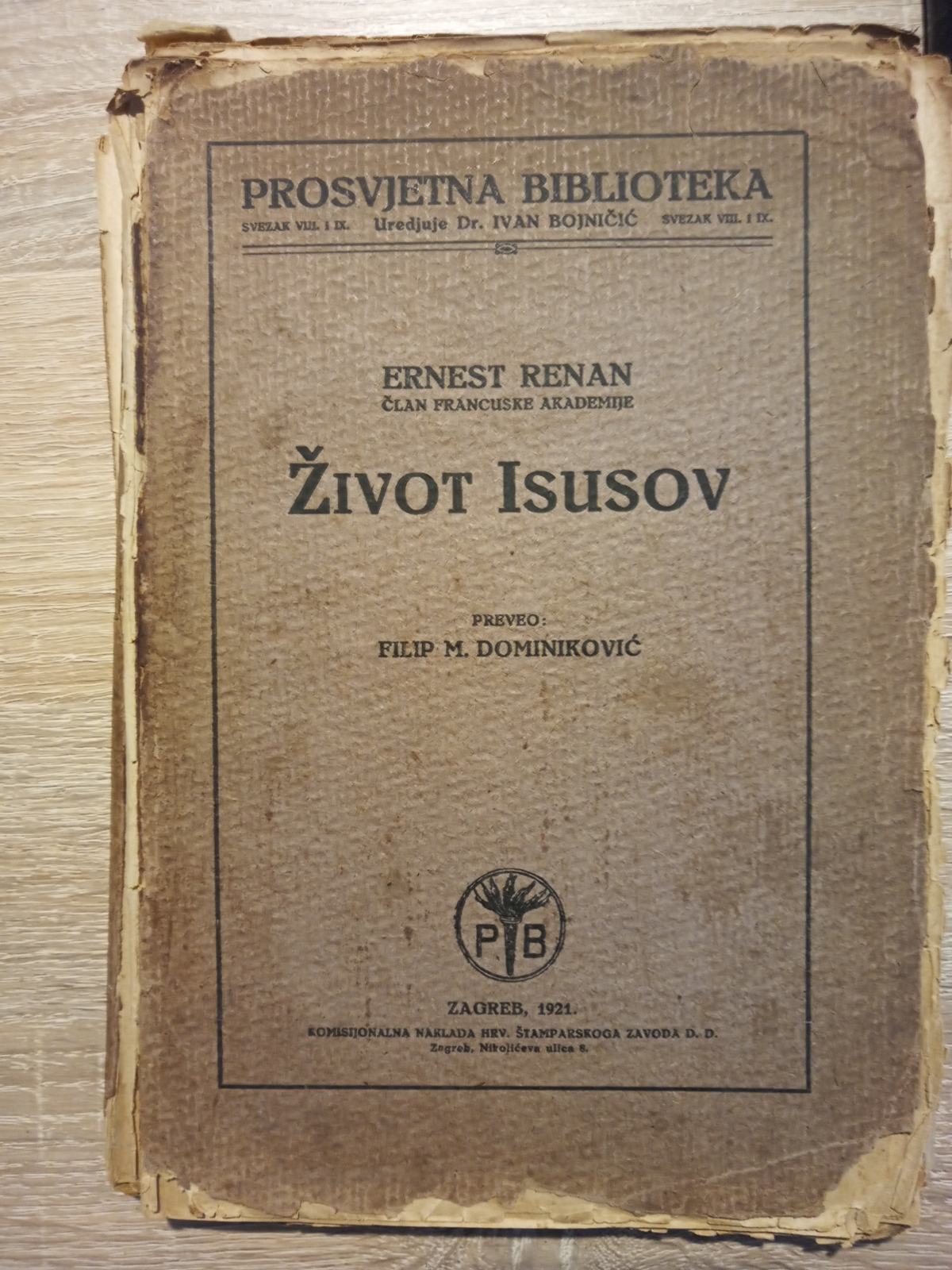 Ernest Renan: Život Isusov