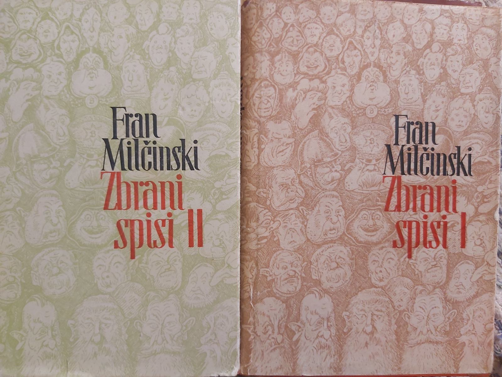 FRAN MILČINSKI 1 2 ZBRANI SPISI