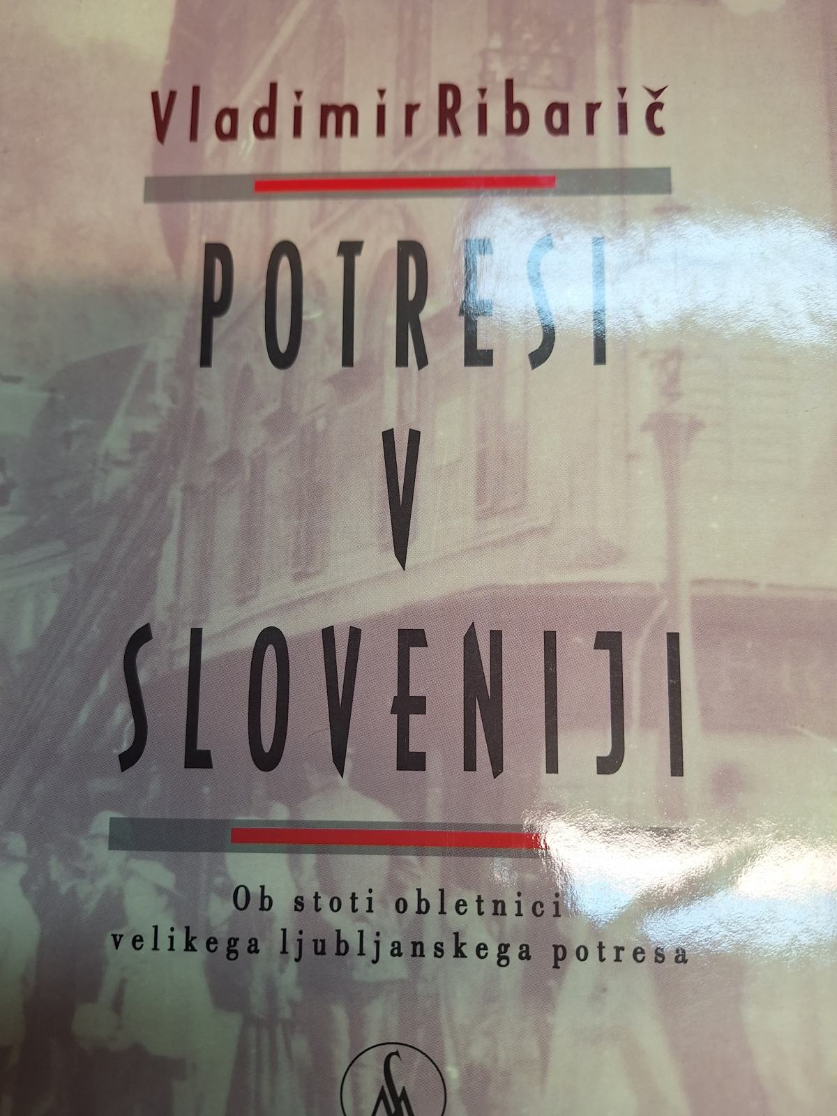FRANJO RIBARIČ POTRESI V SLOVENIJI