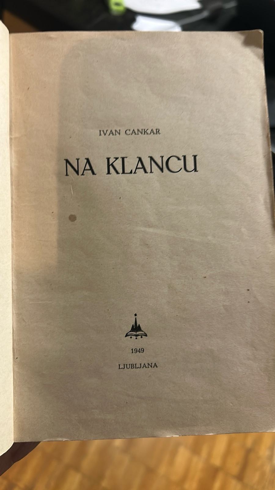 Ivan Cankar, Na klancu