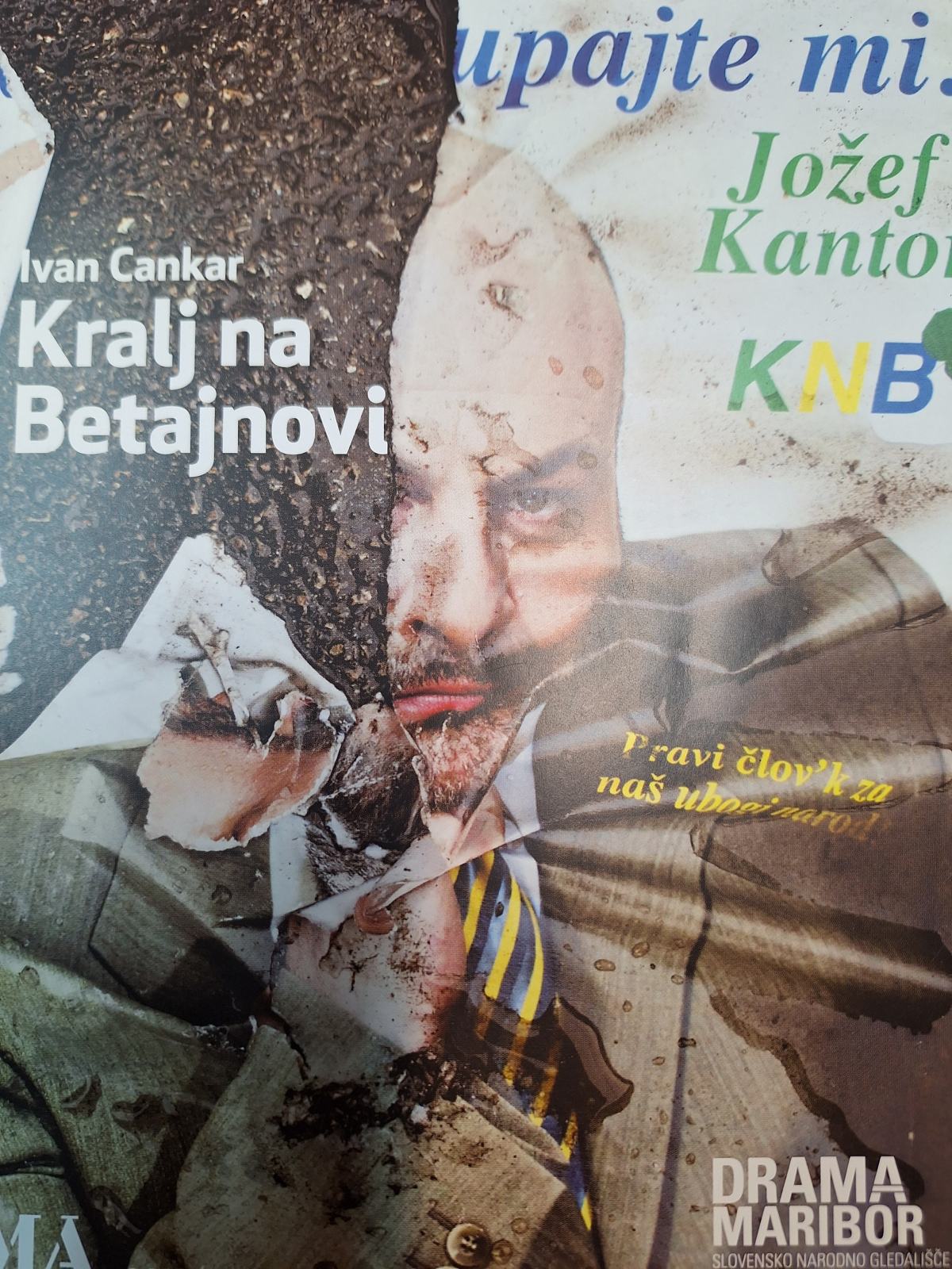 IVAN CANKAR KRALJ NA BETAJNOVI, GLEDALIŠKI LIST DRAMA MARIBOR