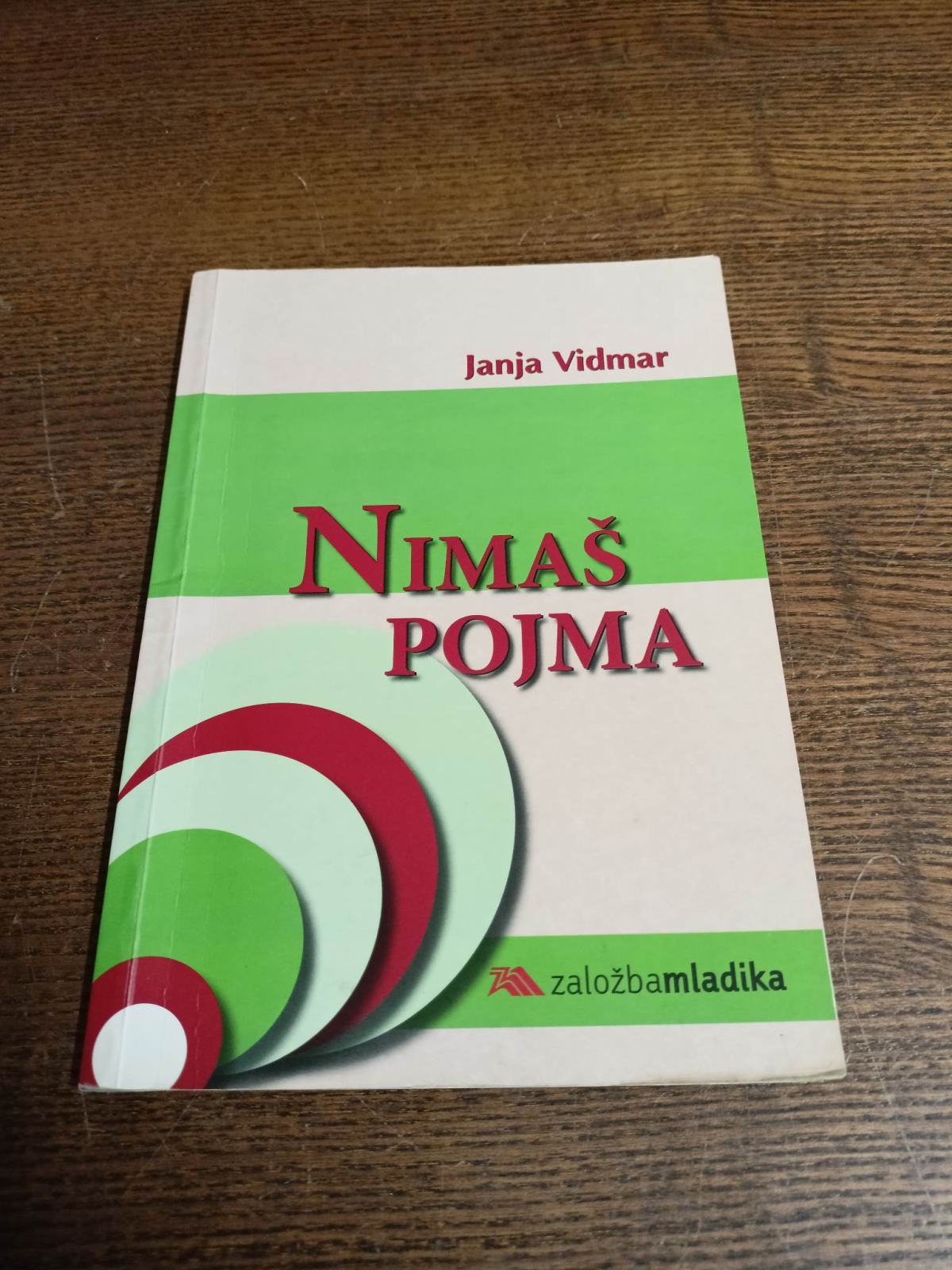 JANJA VIDMAR NIMAŠ POJMA