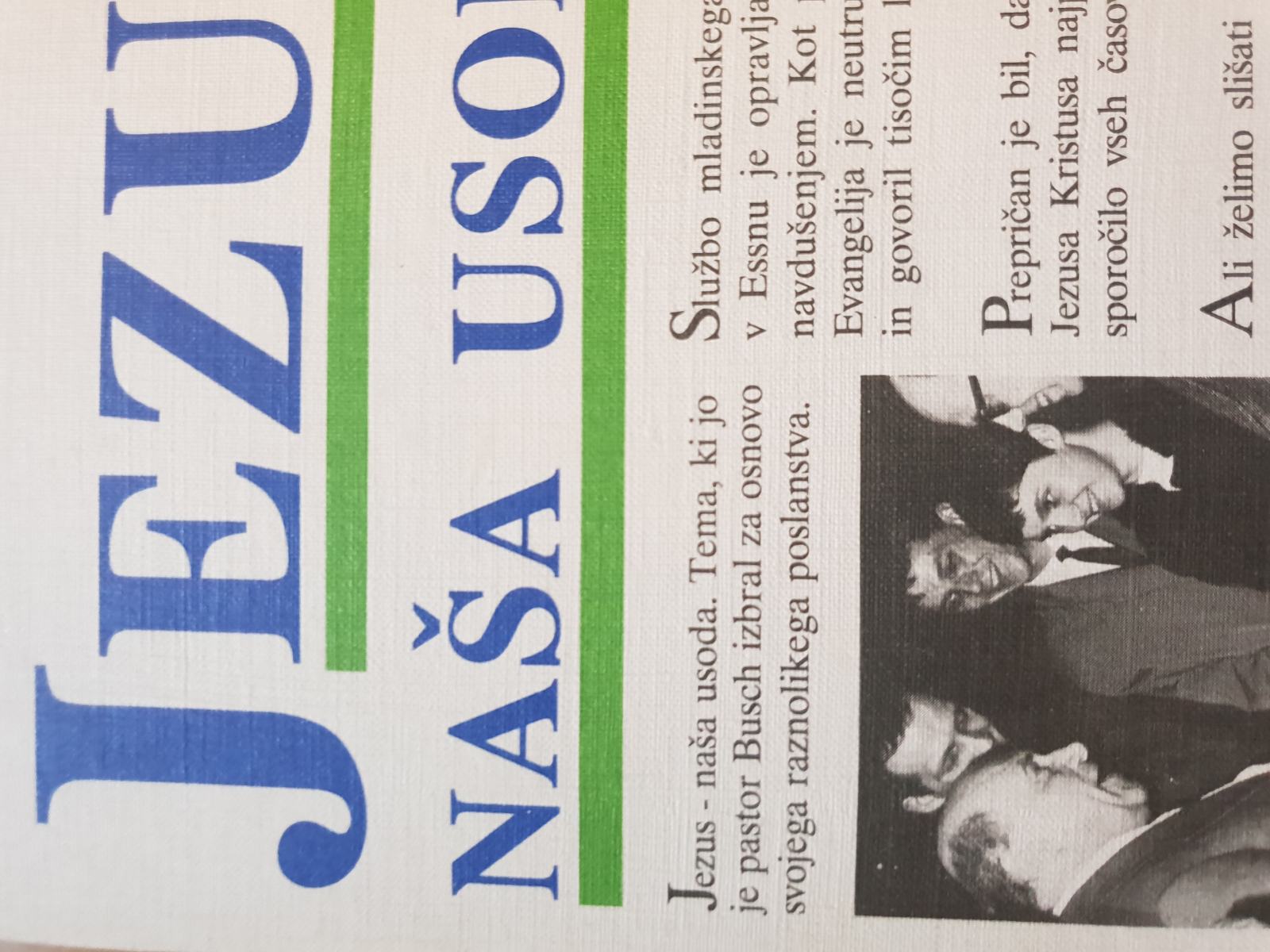 JEZUS NAŠA USODA, WILHELM BUSCH
