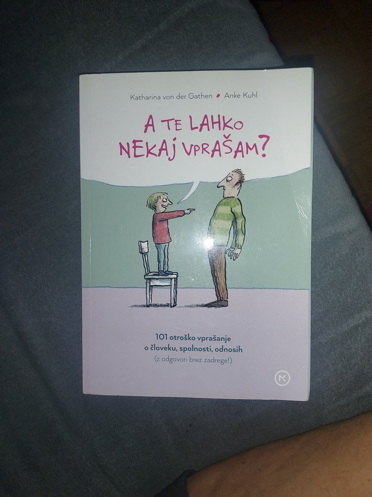 knjiga a te lahko nekaj vprasam