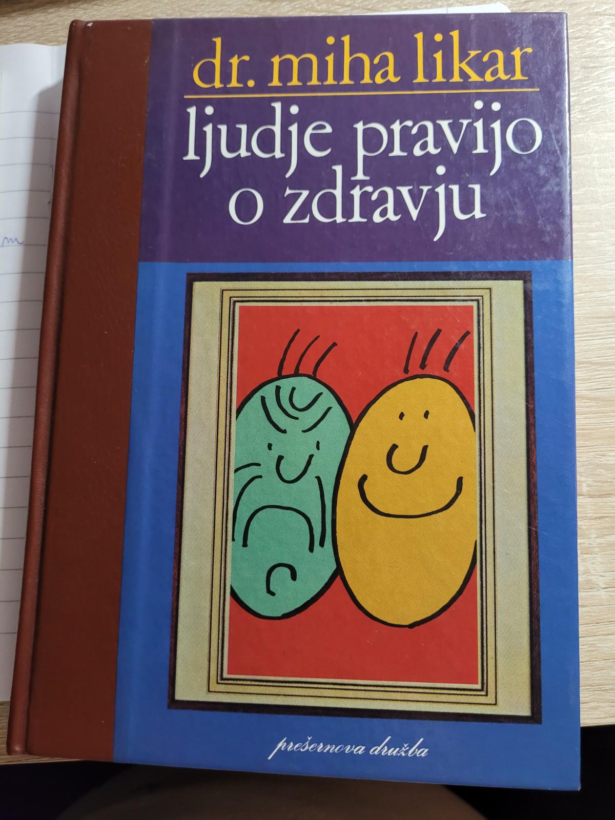 Knjiga Ljudje pravijo o zdravju, Dr. Miha Likar PODARIM