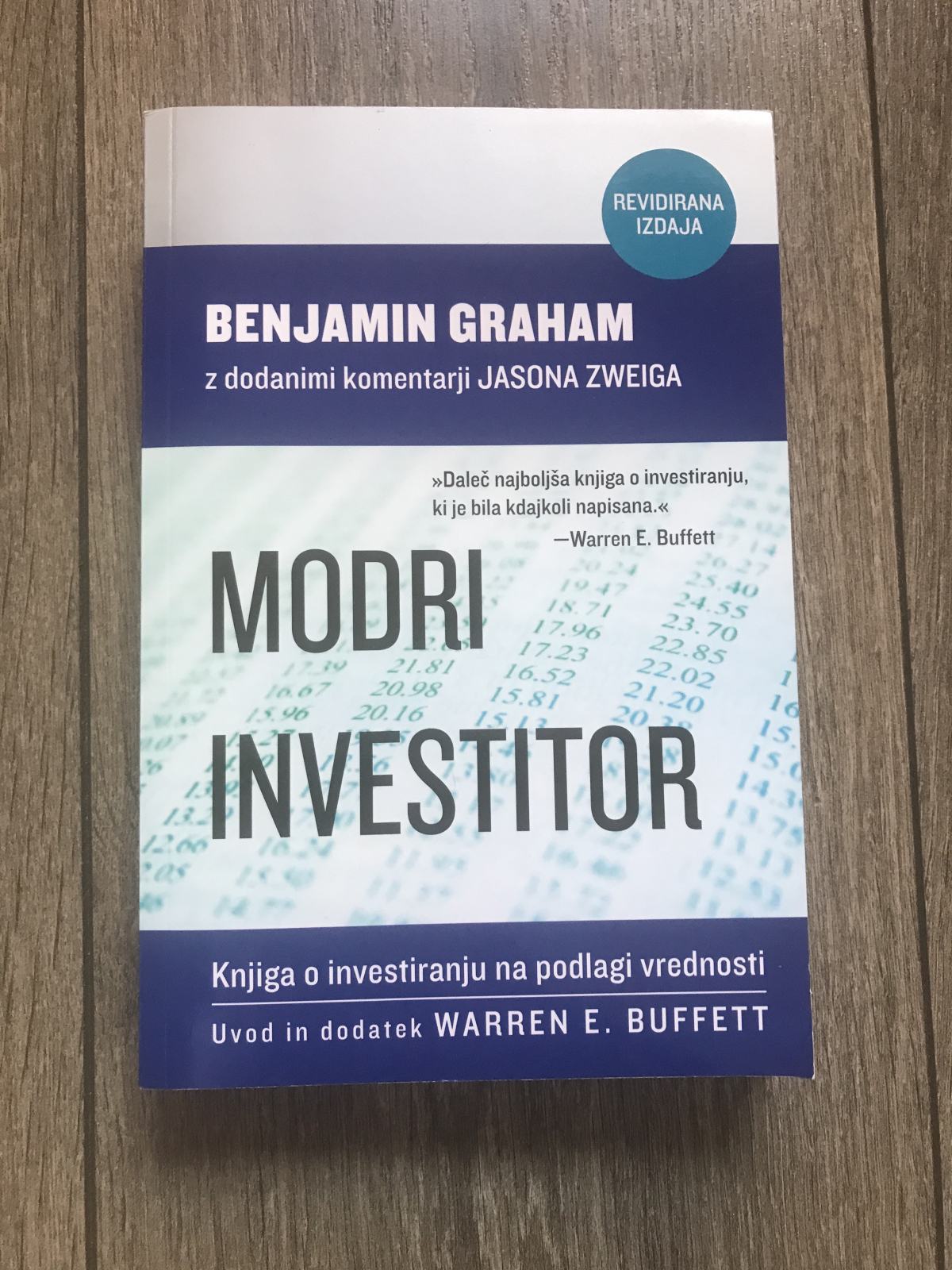 Knjiga Modri Investitor