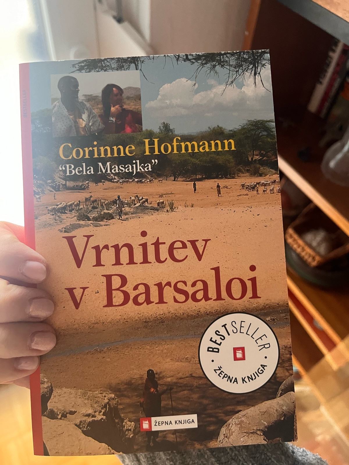 Knjiga Vrnitev v Barsaloi Corinne Hofmann