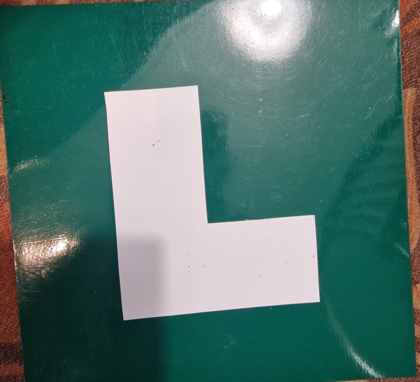 L tablica, vožnja s spremljevalcem